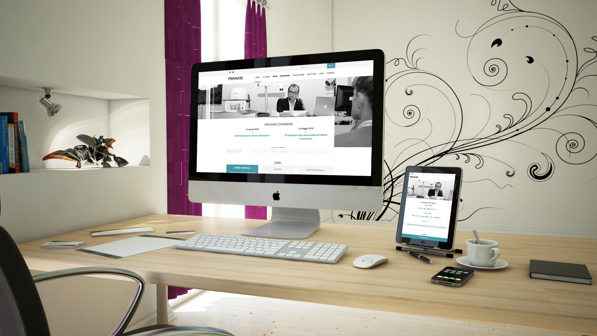 Pubblicato il nuovo sito del Dott. Perakis - Guermandi Group